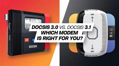 Image result for DOCSIS 3.0 vs 3.1 Modem