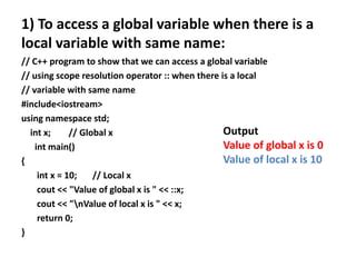 Image result for Scope Resolution