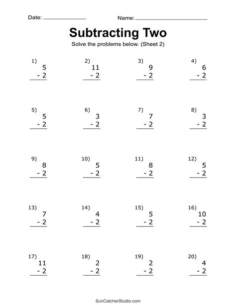 Image result for Simple Subtraction