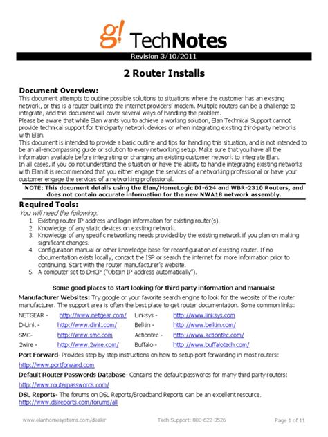 Image result for Router Install PDF