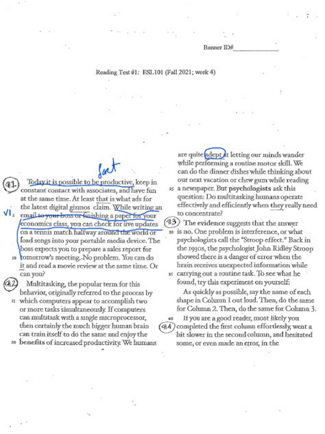 Image result for Reading Test Practice