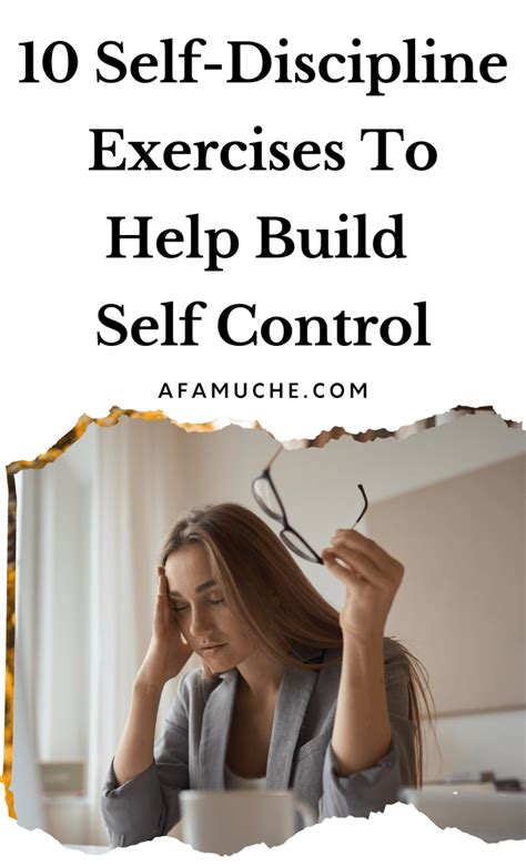 Image result for Self-Control Exercises