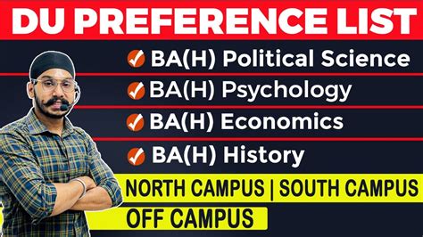 Image result for Du BA Programme Preference List