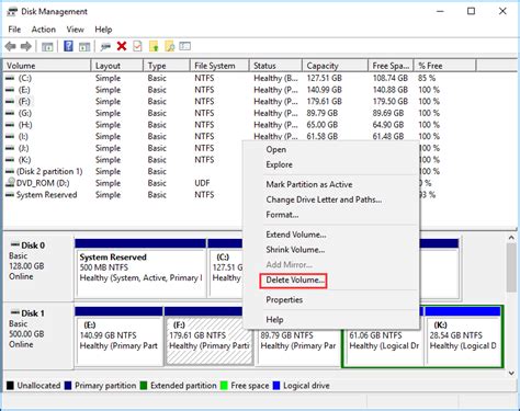 Image result for Remove Disk Partition Windows 1.0