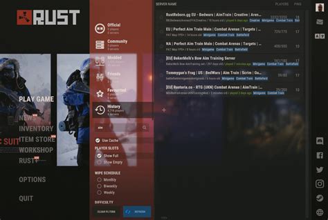 Image result for Rust Aim Servers