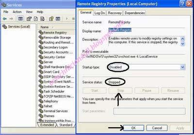 Image result for Remote Registry Service