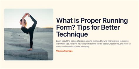 Image result for Good Running Form