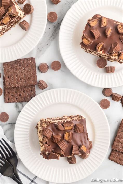 Peanut Butter Icebox Cake - Eating on a Dime