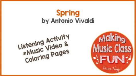 Image result for Spring Vivaldi Dance Music Class