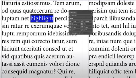 Image result for Text Insert InDesign