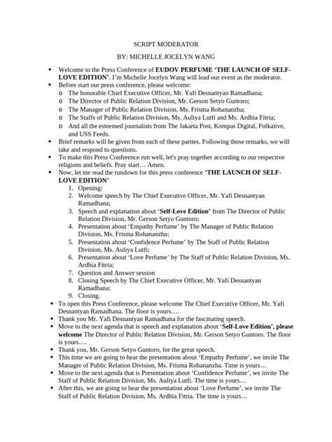 Image result for Script for MC