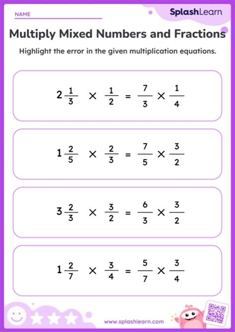 Image result for Multiplying Mixed Numbers by Integers Worksheet
