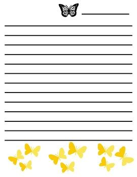Image result for Spring Lined Writing Paper
