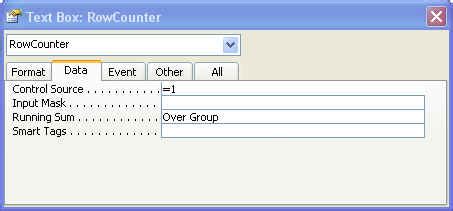 Image result for Add Sequential Number to Access Query