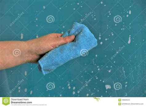 An Concept Image of Cleaning a Window or Glass Stock Photo - Image of ...