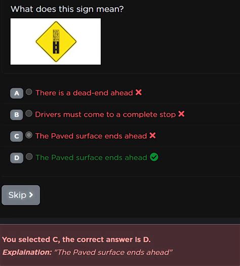 Image result for Road Signs Practice Test