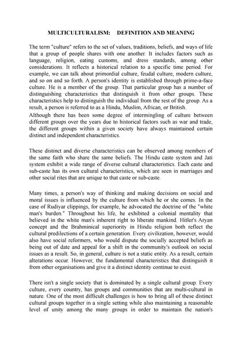 Image result for Multicultural Meaning