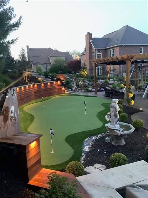 Image result for BackYard Mini Golf Course