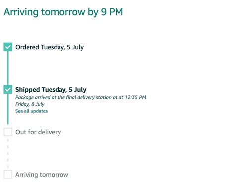 Image result for Amazon Order Status