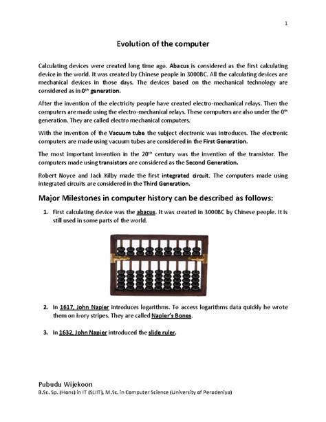 Image result for Evolution of Computer in Assamese