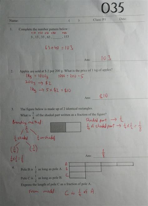 Image result for P5 Math