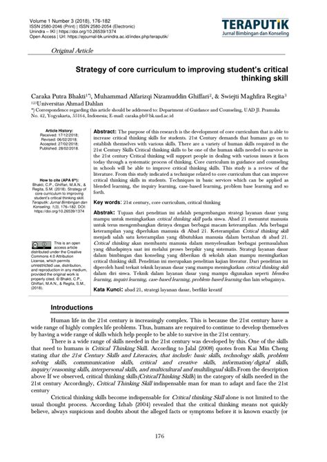 Image result for Critical Thinking Curriculum Model