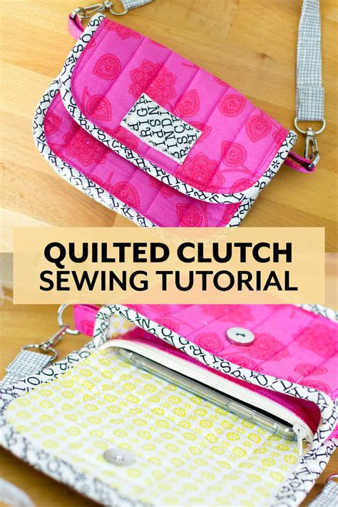 Image result for Sewing Tutorial Clutch Bags