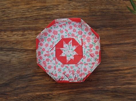 Image result for Origami Box Octagonal