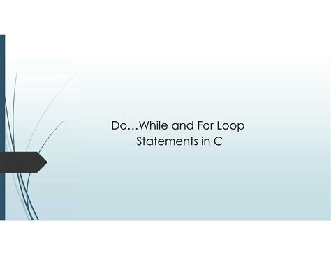 Image result for C Programming Language Do While