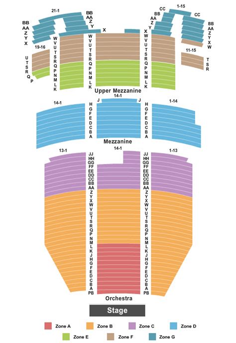 Image result for Seattle Opera Seating-Chart