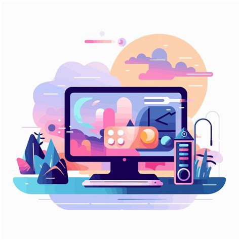 Image result for Computer Vector Simple