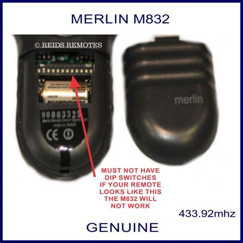 Image result for Merlin M842 Round Two Button Control