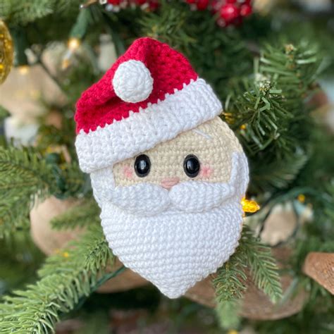 Image result for Crochet Santa Pin Pattern-Free
