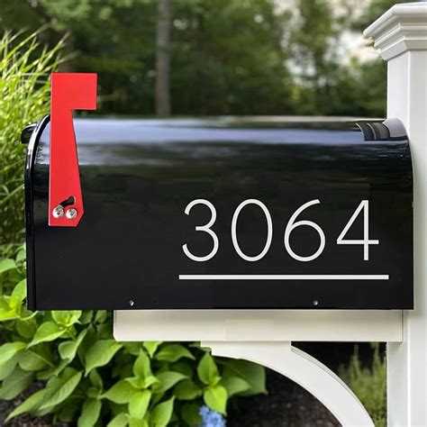 Image result for Custom Mailbox Numbers