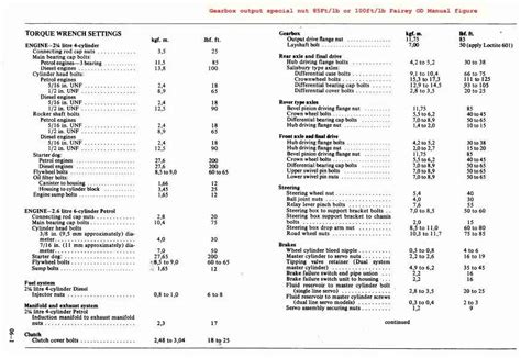Image result for WL Engine Rebuild Torque Settings