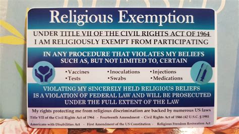 Image result for Answers for Religious Exemption Form
