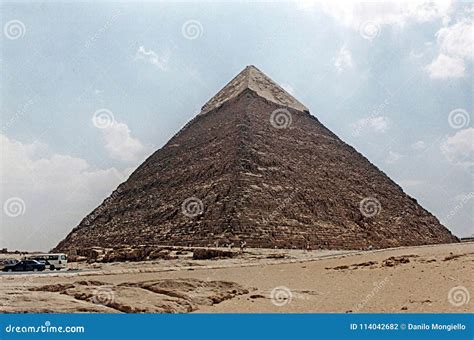 Khufu Pyramid In Giza Stone Block Texture, Close Up Of Great Pyramid ...