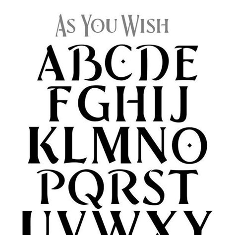 Image result for The Princess Bride Font