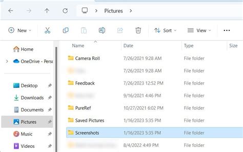 Image result for File Explorer Pictures Screenshots