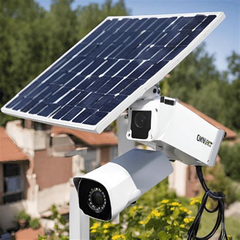 Image result for Solar Power Security Camera with LED Lights