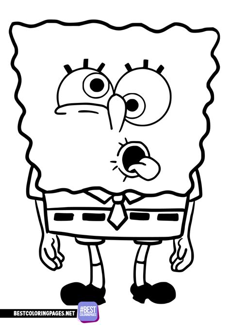 Image result for Spongebob Coloring Pages