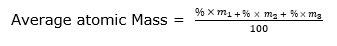 Image result for Average Atomic Mass Example