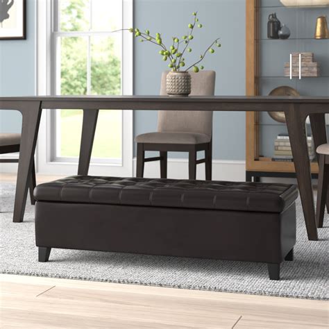 Dining Bench With Storage | Foter