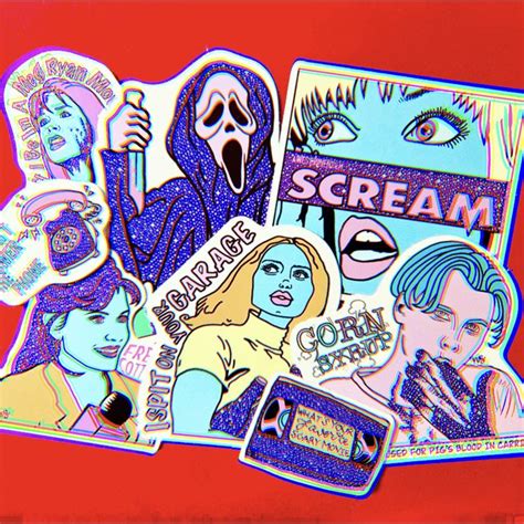 Image result for Screaming Sticker