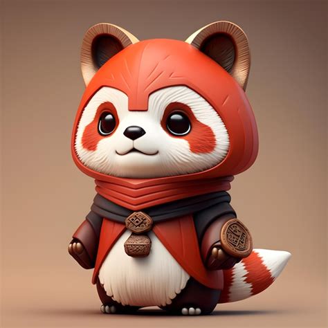 Image result for Red Panda Character Design