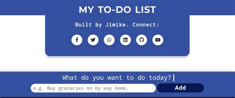 Image result for To Do Application GitHub HTML/CSS JS