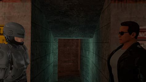 Image result for RoboCop vs Terminator Fight Scene