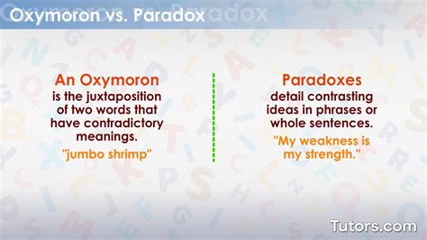 Image result for Paradox Examples Sentences