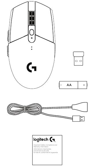 Image result for Logitech 305 Setup