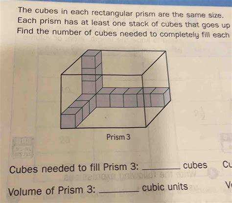 Image result for Rectangular Prism with Cubes